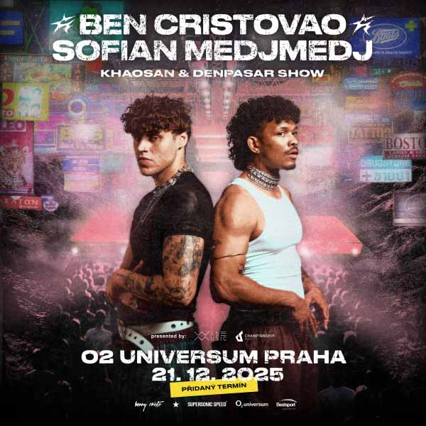Ben Cristovao Sofian Medjmedj TICKETPORTAL Vstupenky Na Dosah Ben Cristovao Sofian Medjmedj TICKETPORTAL Vstupenky Na Dosah